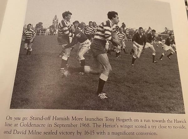 Hamish Keith More (1940 – 2022) – A Heriot’s Legend - Heriots Rugby Club