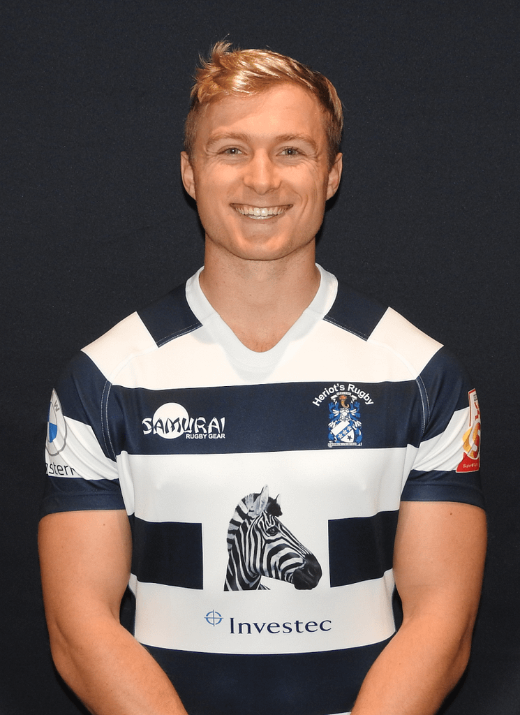 Heriot’s Rugby player Cameron Hutchison tests himself training with ...