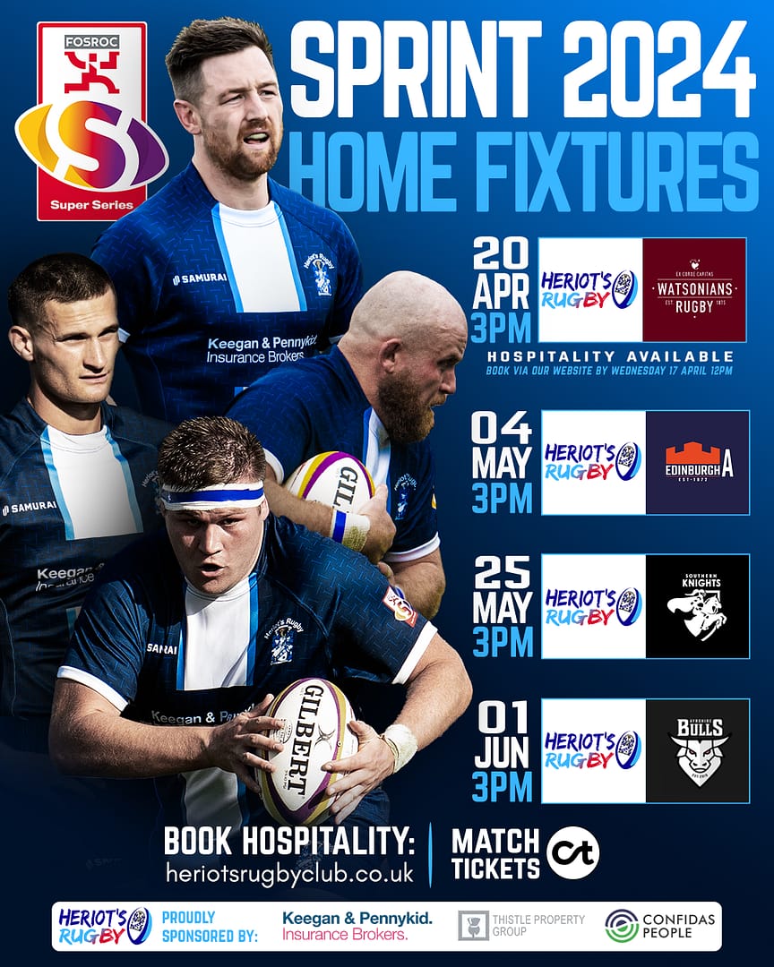 HERIOT'S RUGBY SUPER SERIES - Heriots Rugby Club