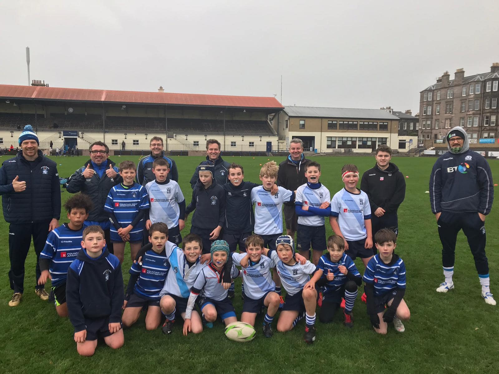 Heriot’s Rugby Super6 players coach next generation at Goldenacre ...